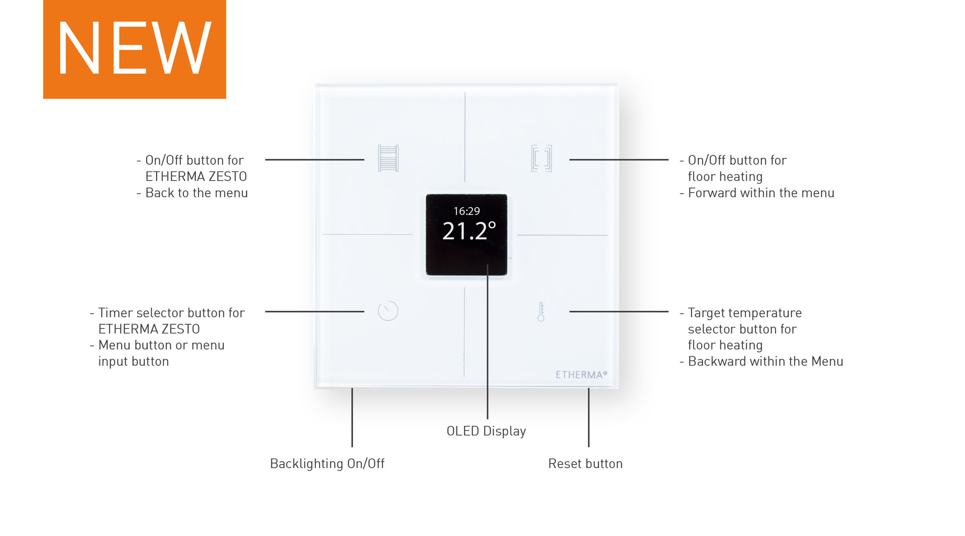 eTOUCH hybrid - SWITCHES & BOX-MOUNTED THERMOSTATS - Building services ...